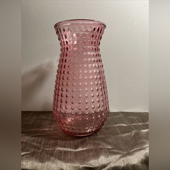 DPS XL Dots | Accents | Vintage Dps Xl Dots Pink Glass Vase Mid2th ...